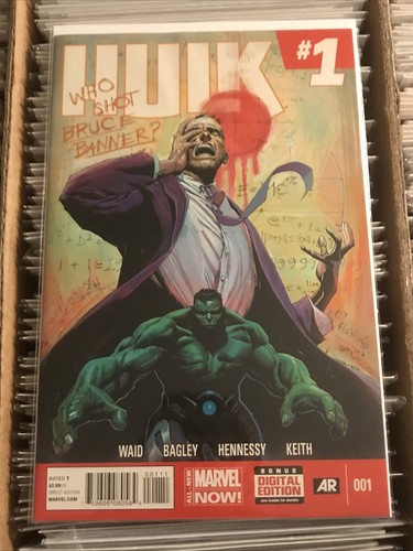 HULK 1 JEROME OPENA REGULAR MAIN COVER 2014 mark bagley waid incredible ...