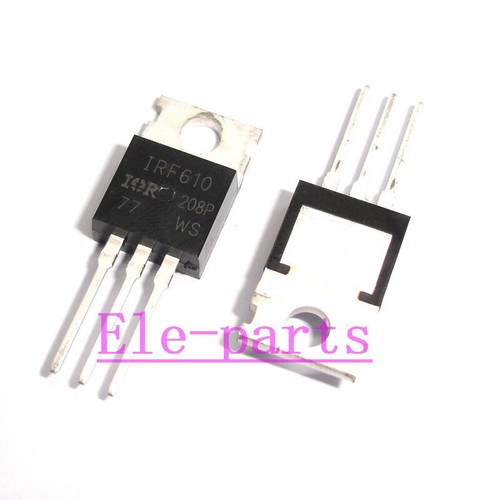 50 PCS IRF610 TO-220 IRF610PBF N-Channel Power Mosfets 3.3-3.5A ...