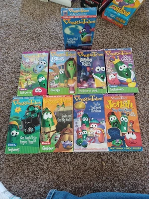 VeggieTales VHS - Lot of 10- Tested Veggie | Grelly USA