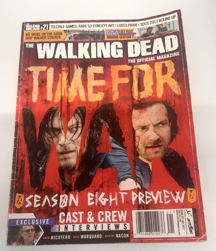 The Walking Dead Official Magazine #21/Fall 2017 Newsstand Cover | eBay