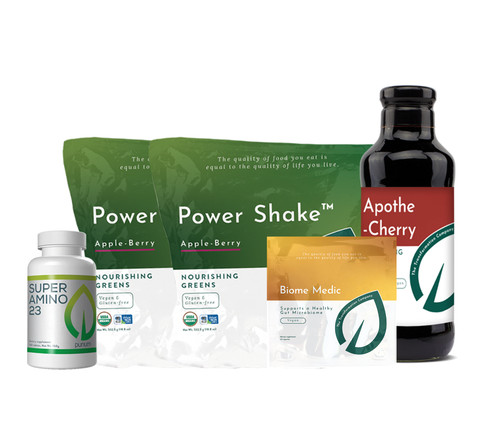 "Purium Core-4" Super Amino 23, Apothecherry, 2 Power Shakes, Biome ...