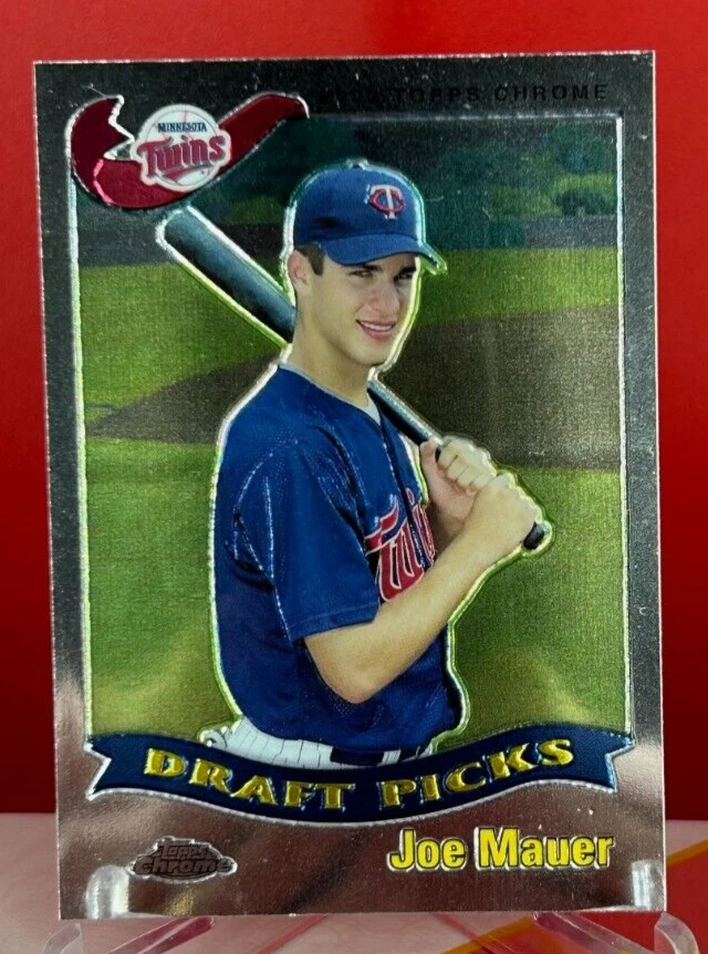 Joe Mauer 2002 Topps Chrome Base RAW Price Guide - Sports Card Investor