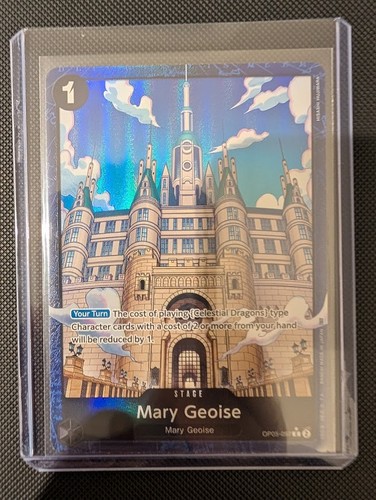 One Piece CCG: Mary Geoise OP05-097 Alternate Art PRB02 The Best Holo ...
