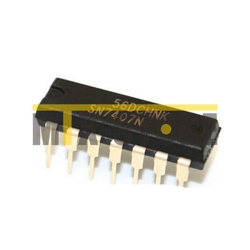 10PCS SN7407N DIP-14 SN7407 7407 HEX BUFFERS/DRIVERS WITH OPEN ...