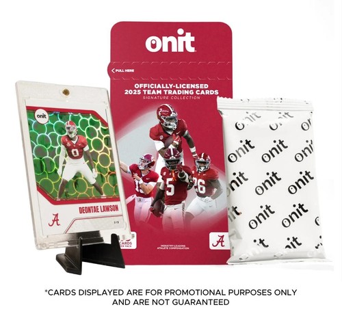 2025 University of Alabama Football Trading Card Pack — Single Pack | eBay