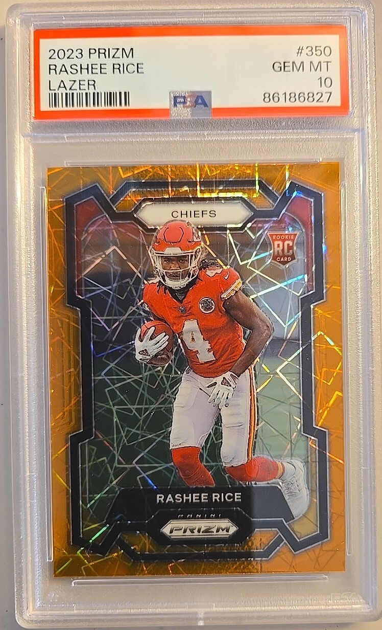 Rashee Rice 2023 Prizm #350 Lazer Price Guide - Sports Card Investor