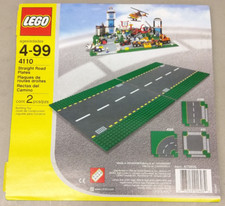 LEGO 4110 Straight Road Plates Set Parts Inventory and Instructions ...