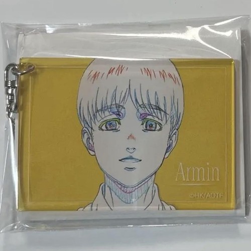 Attack on Titan Armin Acrylic Keychain, MAPPA Original Art, Used | eBay