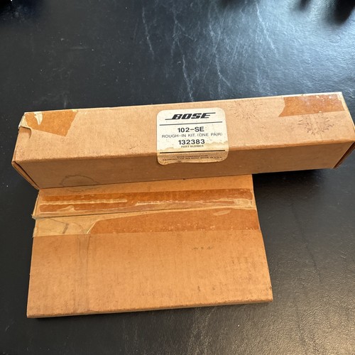 BOSE 102-SE Rough-In Kit (One Pair) 132383 (NEW IN BOX!) | eBay