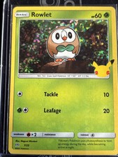 Rowlet Pokemon Cards - Find Pokemon Card Pictures With Our Database ...