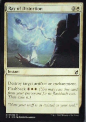 Ray of Distortion - Commander 2019: #72, Magic: The Gathering Nm R154 ...