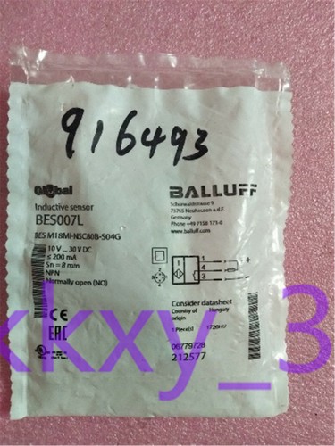 1 PCS New BALLUFF BES007L BES M18MI-NSC80B-S04G Proximity switch | eBay