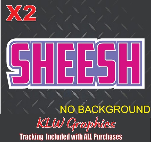 Sheesh Sticker Vinyl Car Decals Funny Kdm Window Decal JDM Tuner ...