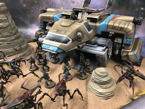 Sci Fi Aliens Starship Troopers Viking style dropship/Spaceship! 28mm ...