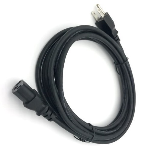15' Power Cord for DELL MONITOR E2014H U2412M P2412H P1913S 1704FPT ...