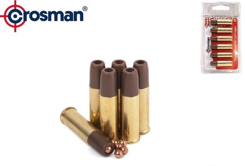 New Crosman Snr357 177 Caliber Steel Bb Revolver Shells Cartridges 6