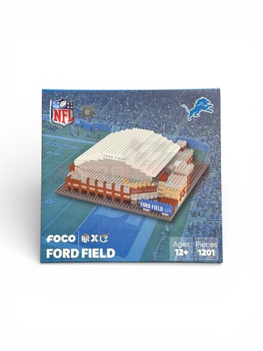 Detroit Lions NFL BRXLZ Ford Field Stadium 3-D Construction Block Set ...