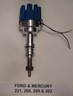 Ford 289 302 PRO-BILLET SMALL BLUE CAP Distributor + 50K COIL-use w ...