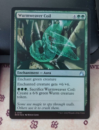 MTG Foil Wurmweaver Coil Ravnica Remastered NM | eBay