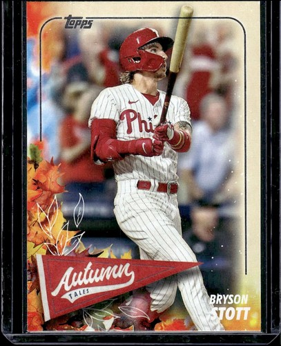 2024 Topps Update Bryson Stott Autumn Tales #AT-50 Philadelphia ...