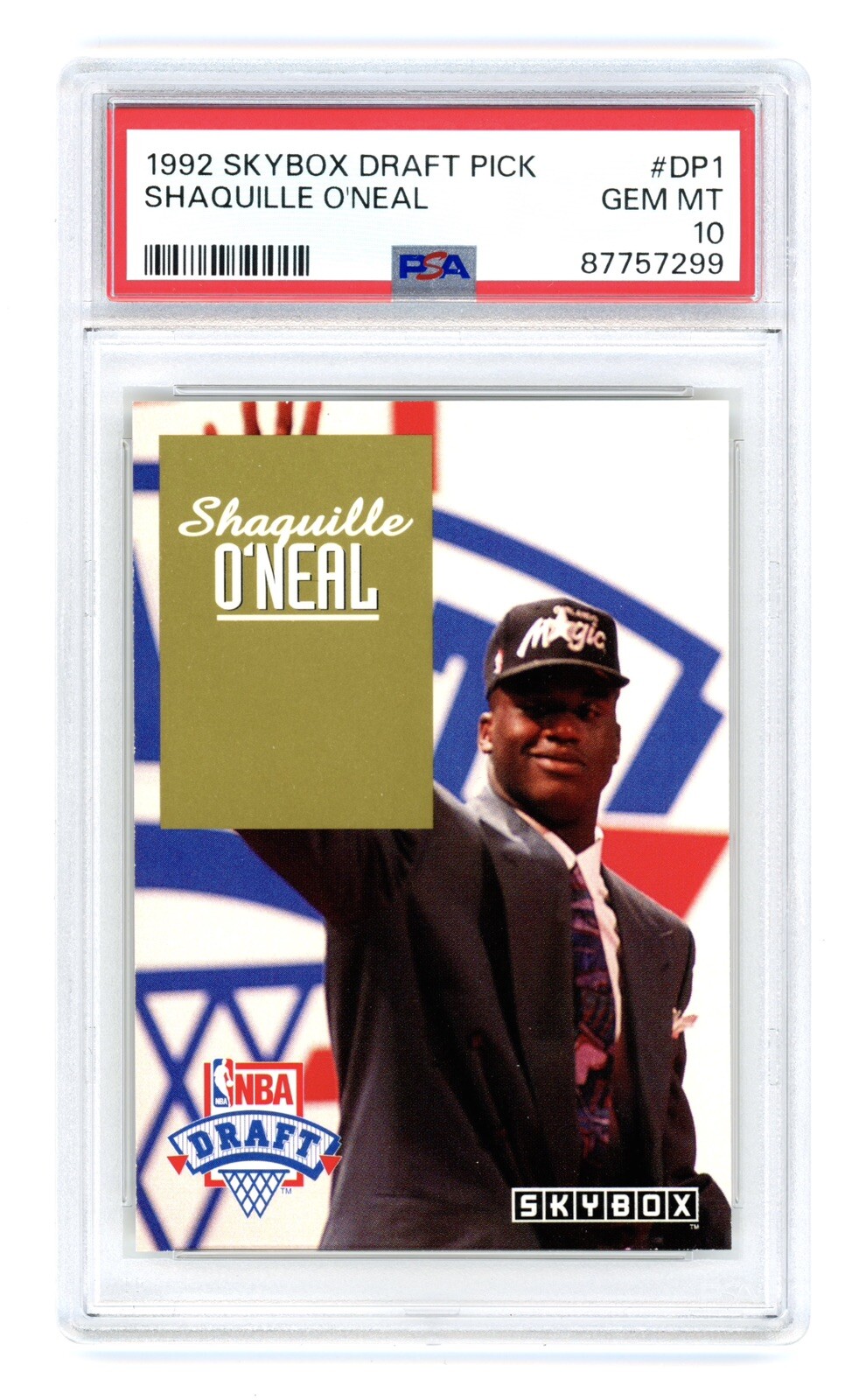 Shaquille O'Neal 1992 SkyBox #DP1 Draft Picks Price Guide - Sports Card ...