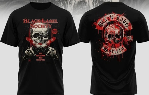 New Black Label Society North America Tour 2026 Reprint S-235XL T-Shirt ...