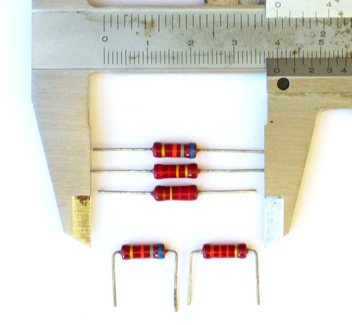 No. 4 1/2W Piher resistor 15K 33K 68K 150K 220K 470K 560K 680K ...