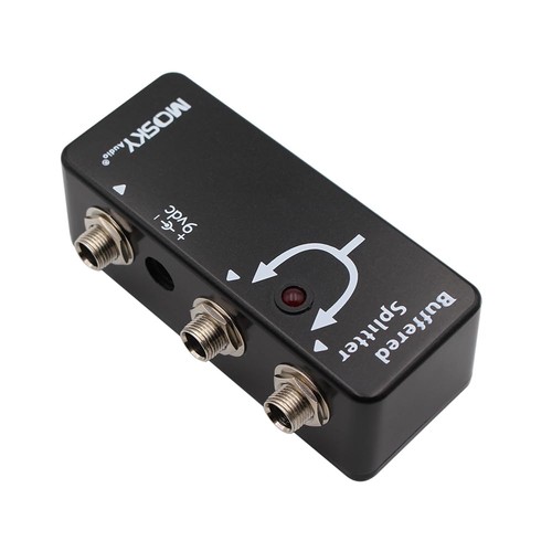 BUFFERED SPLITTER Guitar Effect Pedal Signal Buffer Splitter Dual Clean ...