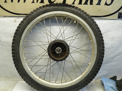 1974 SUZUKI EXACTA TRIALS RL250 OEM 21" FRONT WHEEL ASSEMBLY | eBay