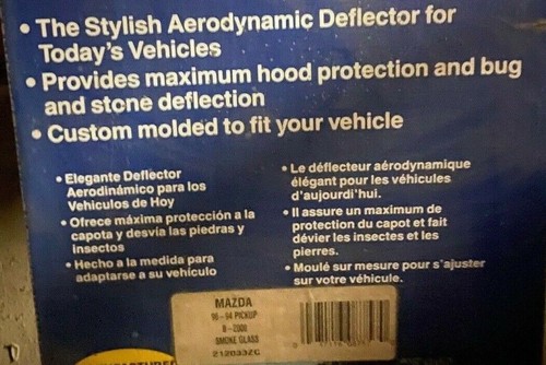 New Deflecta Shield 2120033ZC Bug Shield (94-97) B2000! | eBay