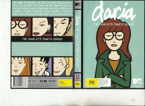 Daria-1997-TV Series USA-[The Complete Fourth Season]-Animated Da-2 DVD ...