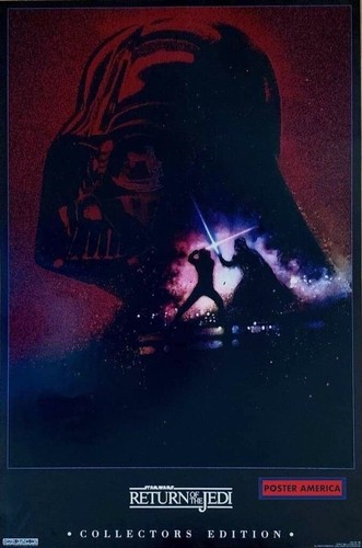 Rare Vintage 1994 STAR WARS ROTJ poster Collector's Edition (21 x 32 ...