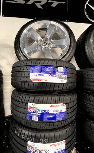 20" OEM DODGE CHALLENGER CHARGER SRT HELLCAT WHEELS RIMS tires 5 spoke ...