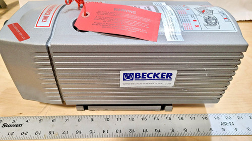 Becker VT 4.10 110 VAC Vacuum Pump 150 Mbar Vt4.10 VT410 WB 71 C4 STP ...