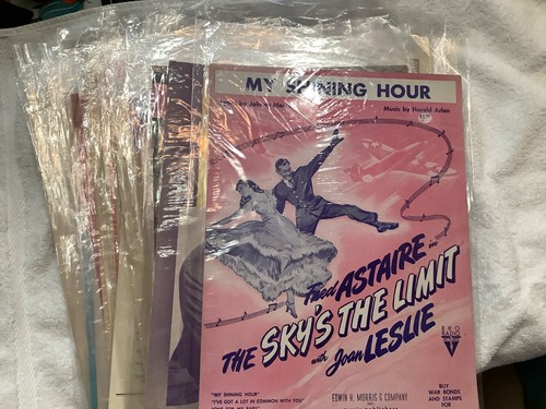 Lot of 28 Vintage Sheet Music Assorted | eBay