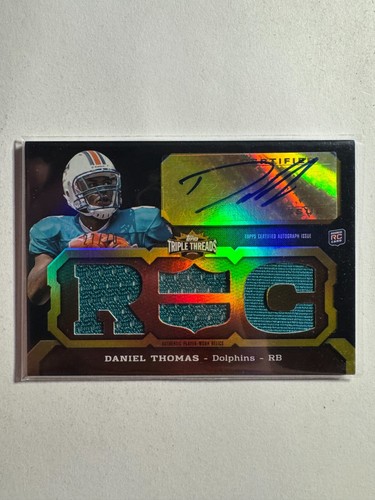 K264,143 - 2011 Topps Triple Threads Sepia #104A Daniel Thomas Jersey ...