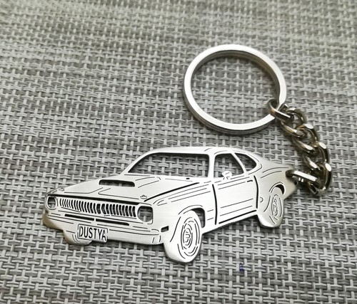 plymouth duster ,custom keychain,birthday gift,stainless steel,drive | eBay