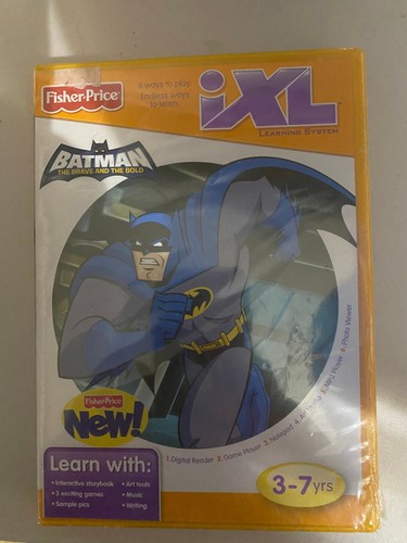 NEW Fisher Price iXL BATMAN THE BRAVE AND THE BOLD Learning Game ...