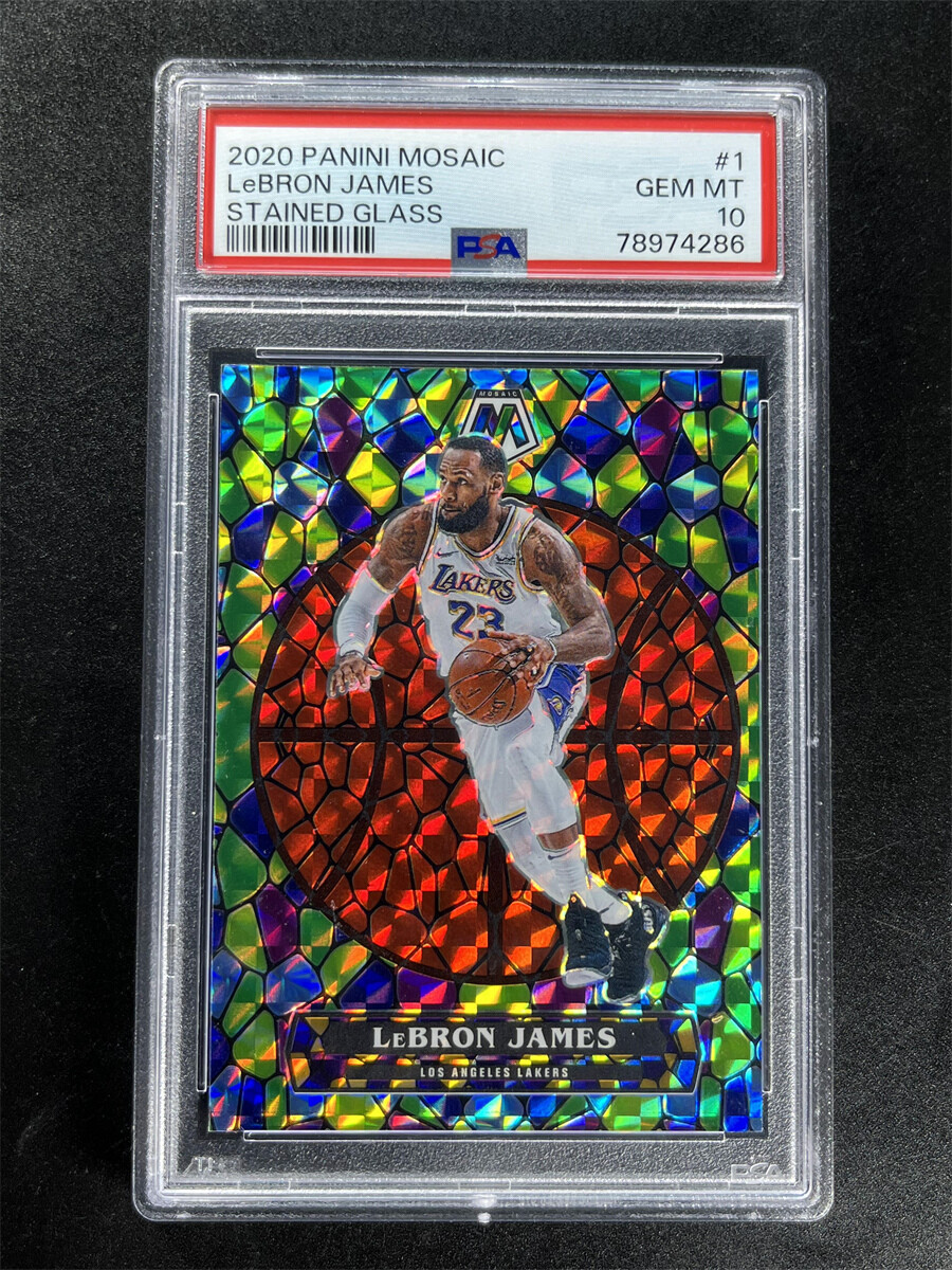 LeBron James 2020 Mosaic #1 Stained Glass /(SSP) Price Guide - Sports ...