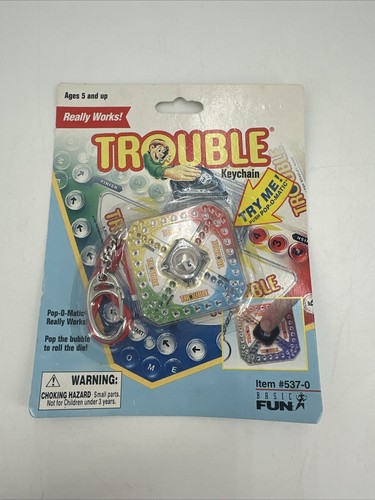 Twister Keychain 1998 Hasbro Milton Bradley Basic Fun Travel Game Toy ...