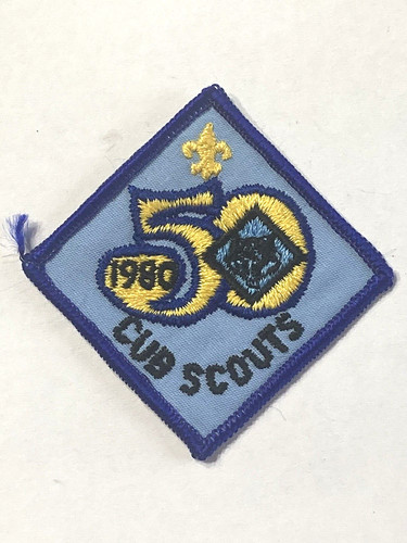 1980 Cub Scouts 50th Cub Scout Anniversary BSA Patch | eBay