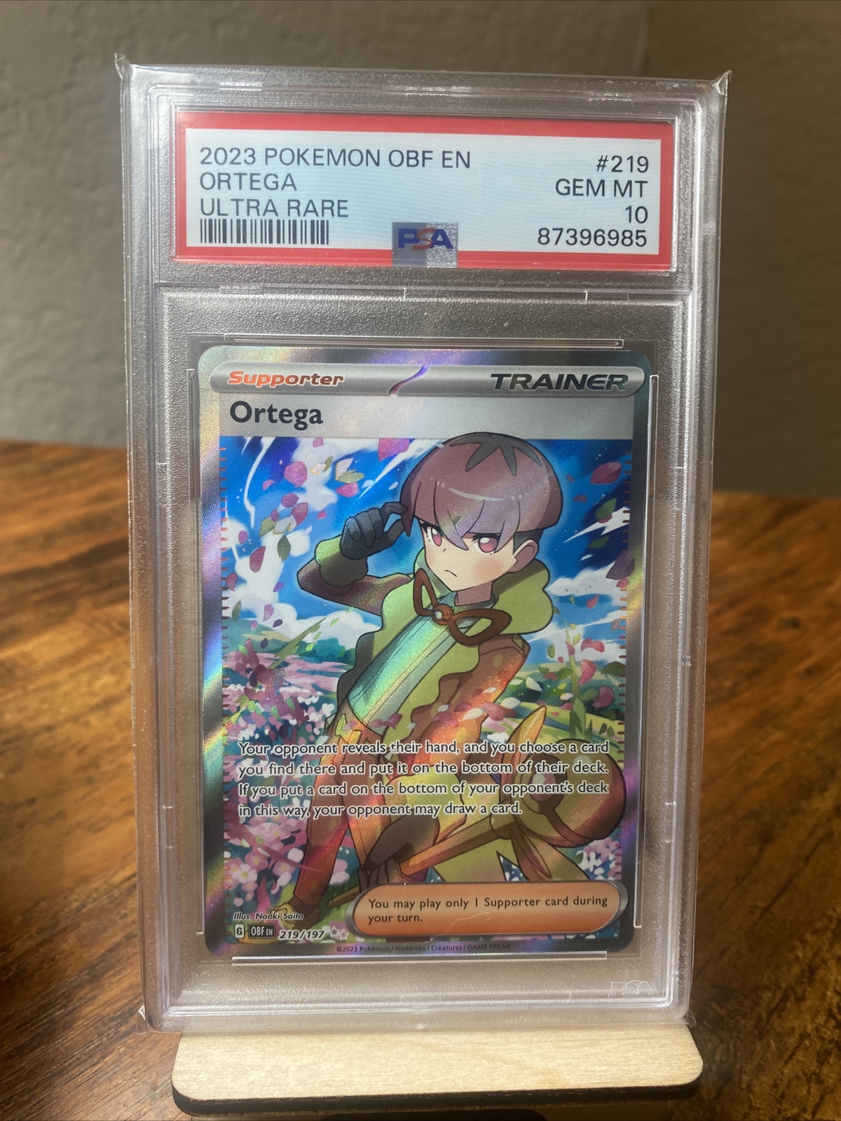 Ortega 2023 Scarlet & Violet: Obsidian Flames #219/197 Ultra Rare Price ...