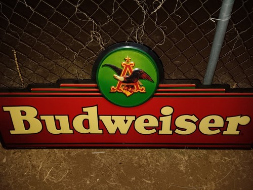 vintage budweiser beer signs | eBay
