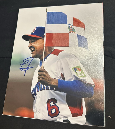 Tony Pena Dominican Republic Signed 8x10 Photo | eBay