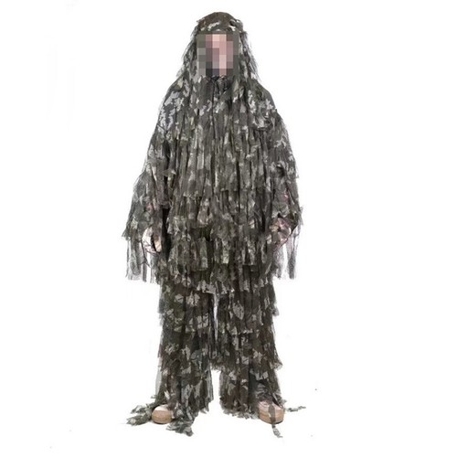 Tactical Russian Type Camo Pattern Ghillie Suit Overclothes Outerwear ...