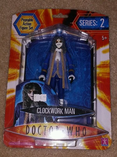 Doctor Who Character Options Clockwork Man Blue 5" Action Figure | eBay