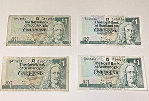 One Pound Note Scotland for sale | eBay