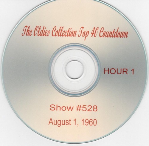 Oldies Collection Top 40 Countdown 8/1/1960 -Show # 528 - See Listing ...