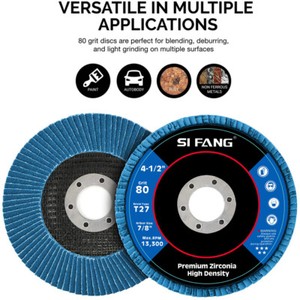 Flap Discs 40 60 80 120 Grit Grinding Wheel 4 5 X - Où acheter au ...
