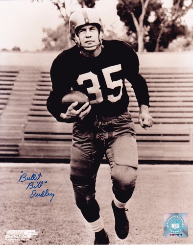 Bill Dudley autographed 8x10 Washington Redskins Free Shipping HOF ...